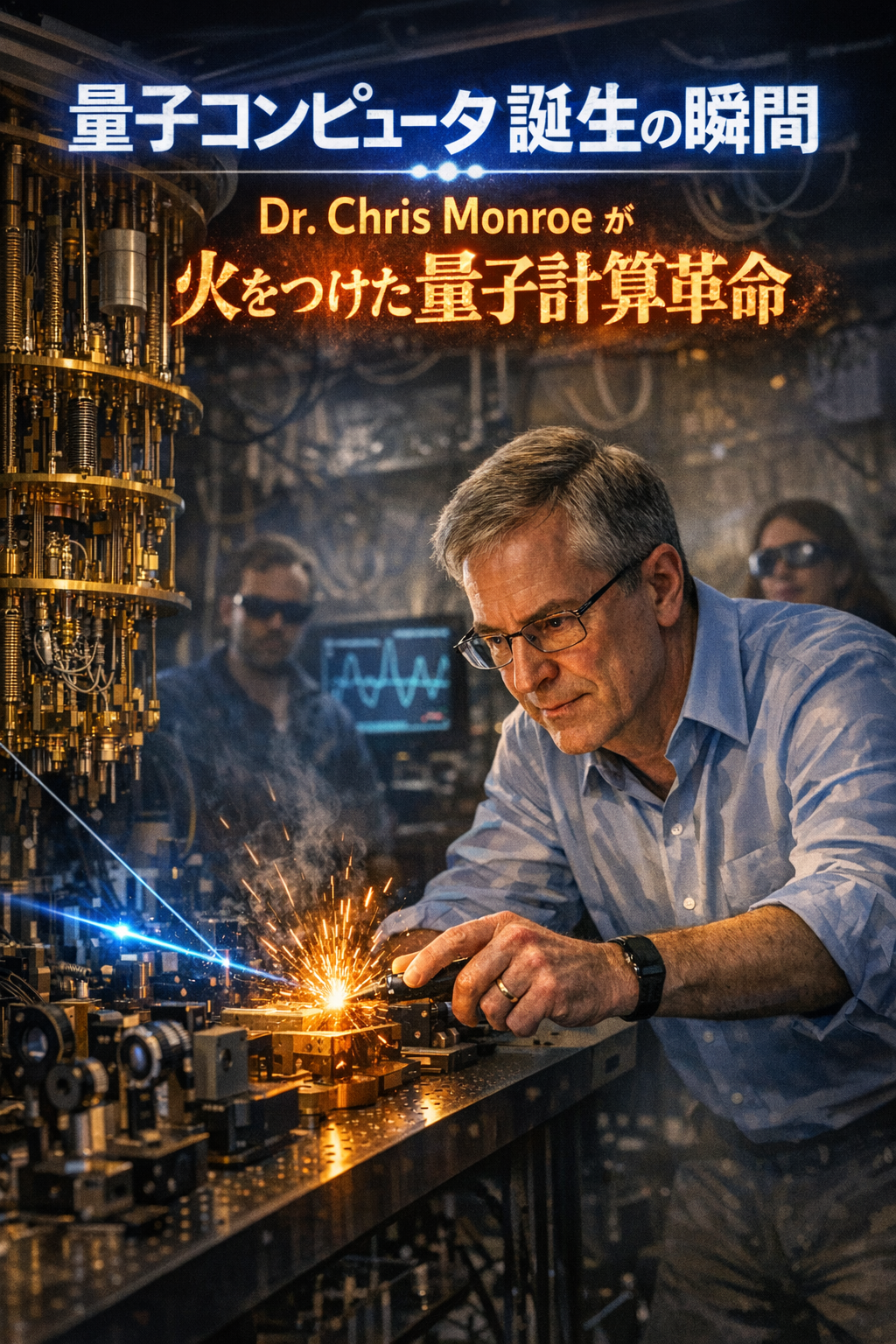 量子コンピュータ誕生の瞬間― Dr. Chris Monroe が火をつけた量子計算革命 - Arigato News